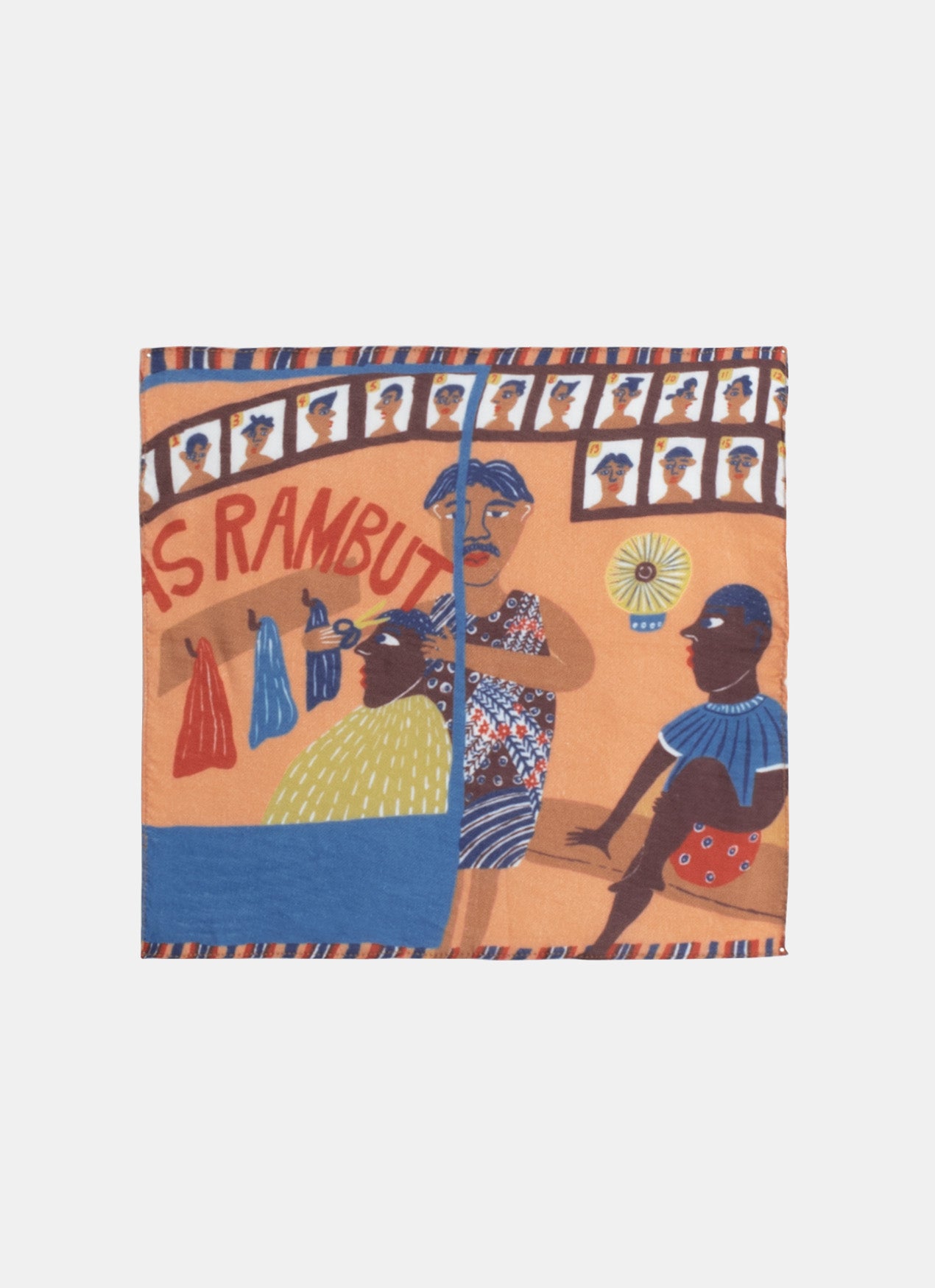 Kano Square Kerchief - Small – Pithecanthropus Bali