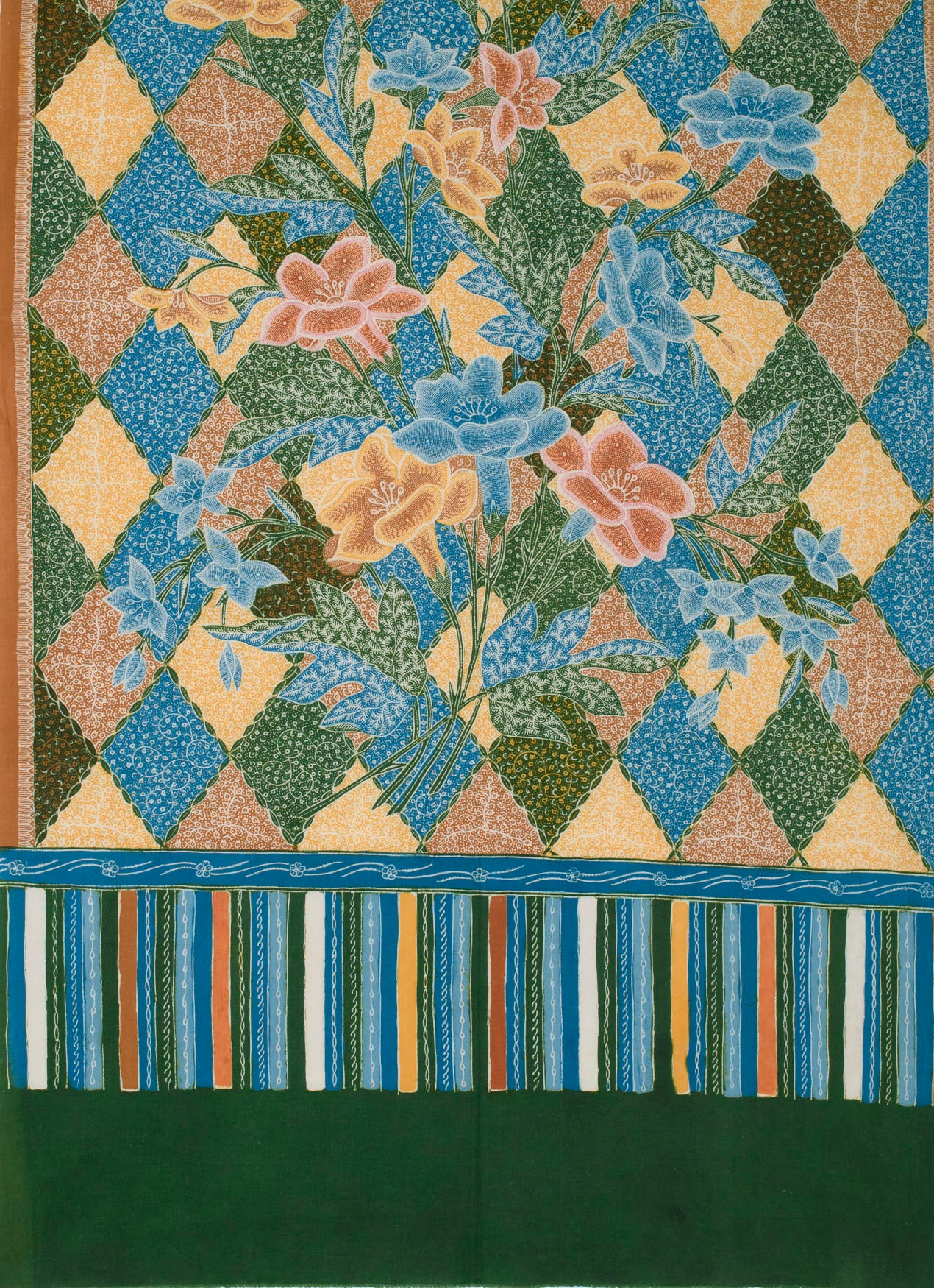 Selendang Batik Tulis Halus Liem Ping Wie Kedoengwoeni Pekalongan ...