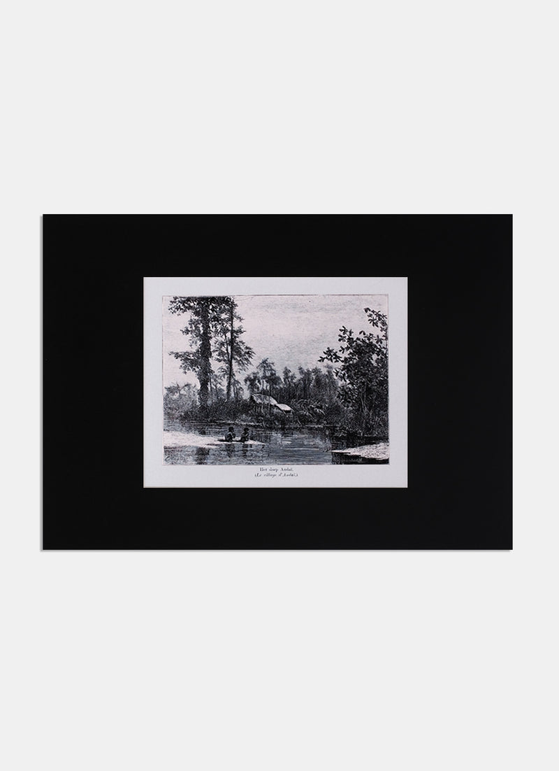 Repro Engraving - Her dorp Andai (Le rillage d Andai) – Pithecanthropus ...