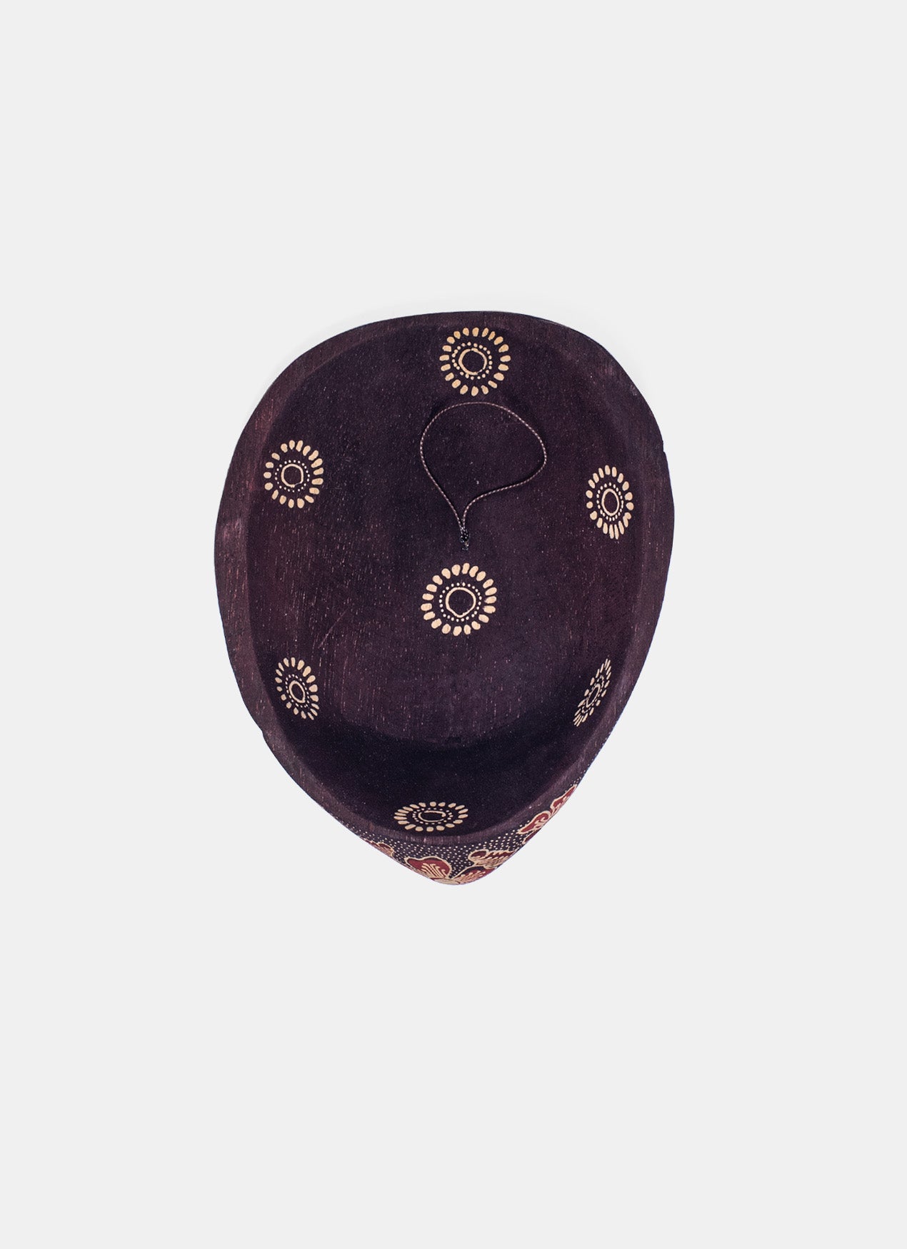 Wooden Batik Mask - Topeng Mahkota Ukir – Pithecanthropus Bali