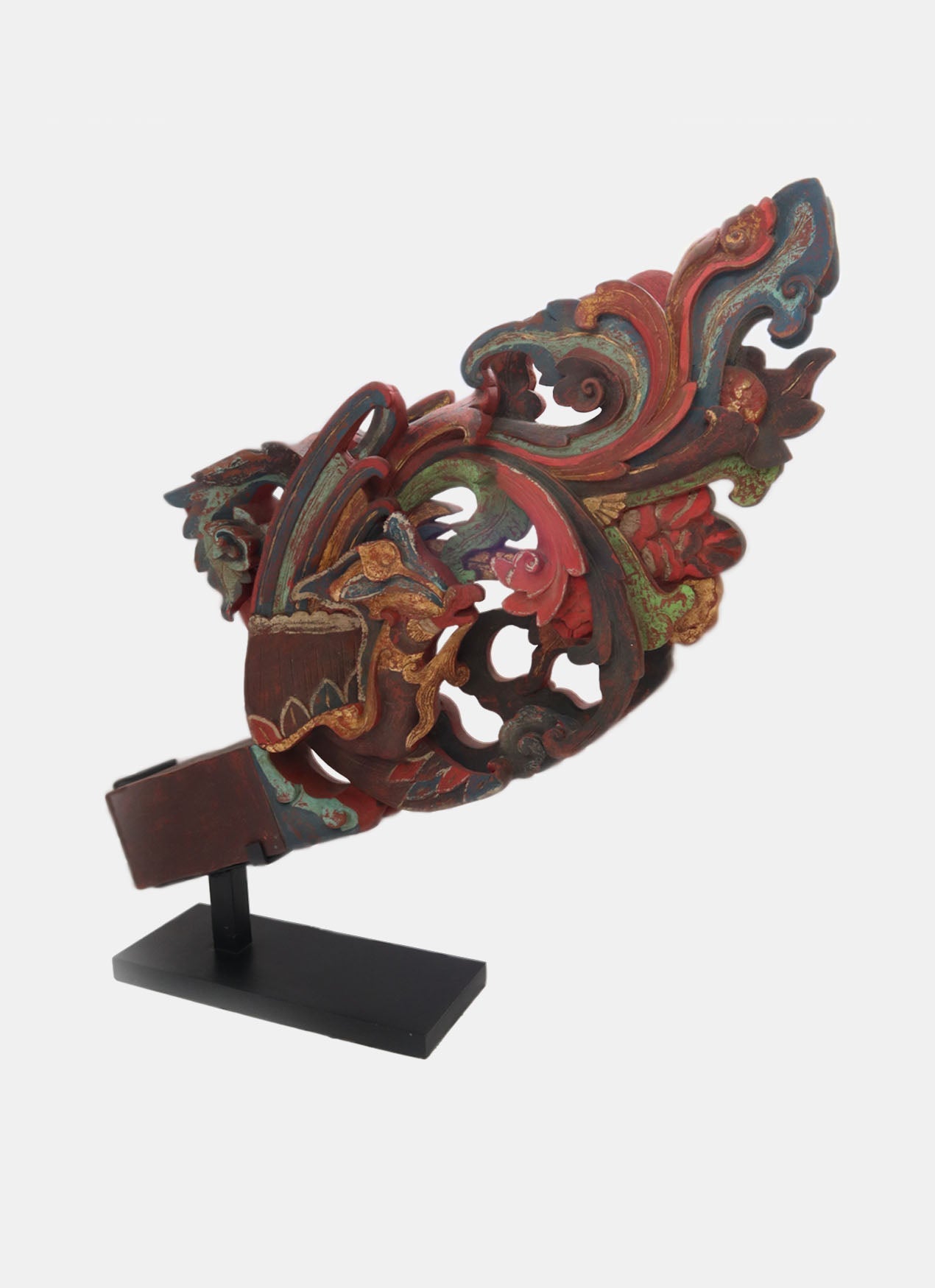 Ukiran Bunga Phoenix From Palembang South Sumatra – Pithecanthropus Bali