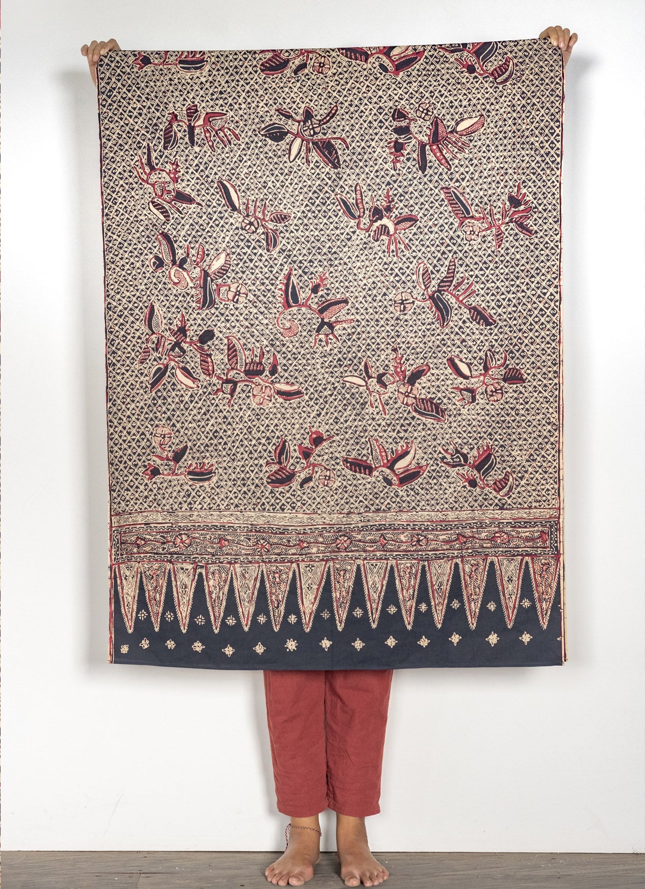 Panel Cloth - Madura Biru – Pithecanthropus Bali