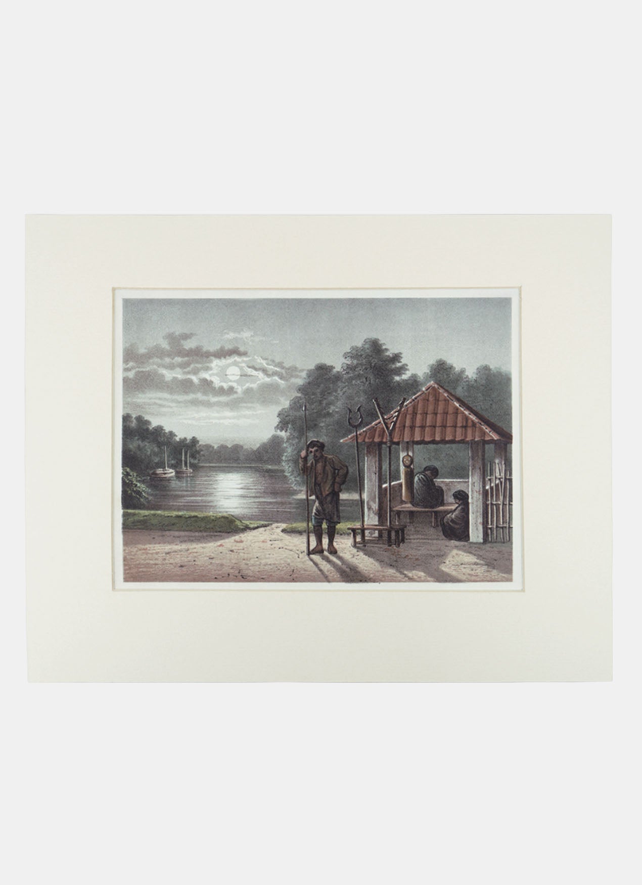 Repro Lithograph – Pithecanthropus Bali