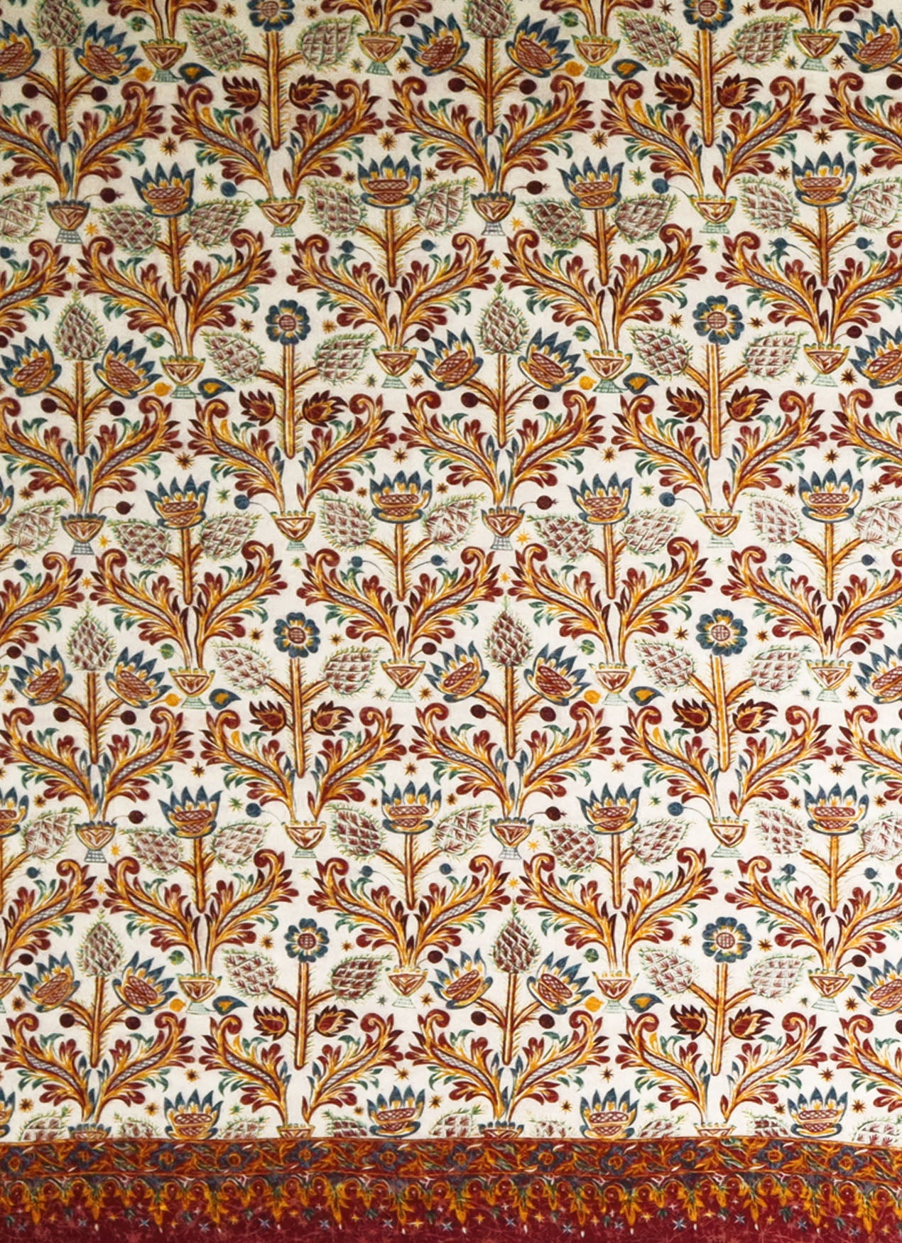 Printed Cotton Voile Fabrics - Bunga Nanas – Pithecanthropus Bali